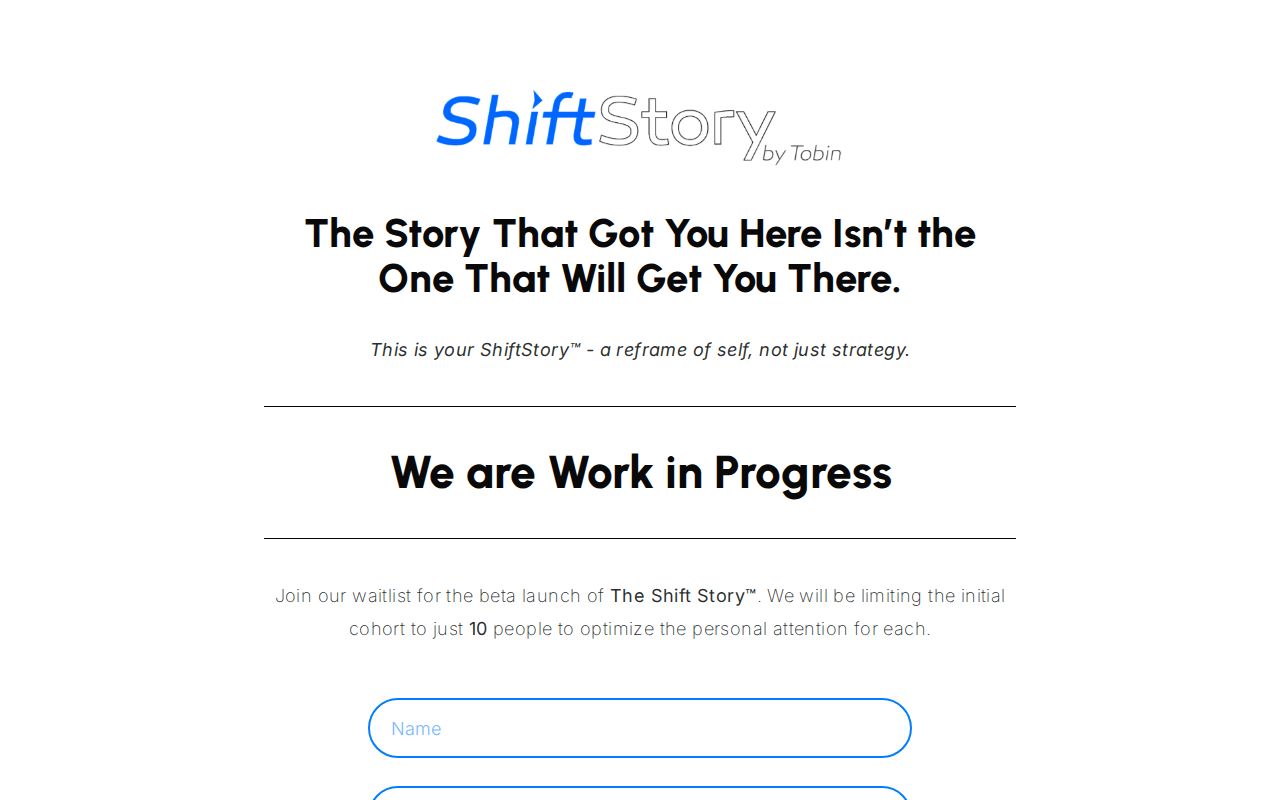 ShiftStory | Coming Soon